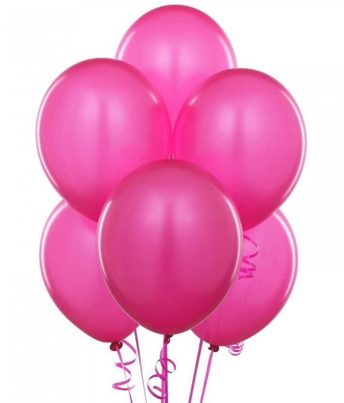 BALONKY tmavě růžové pastelové 10ks - MojeParty.cz