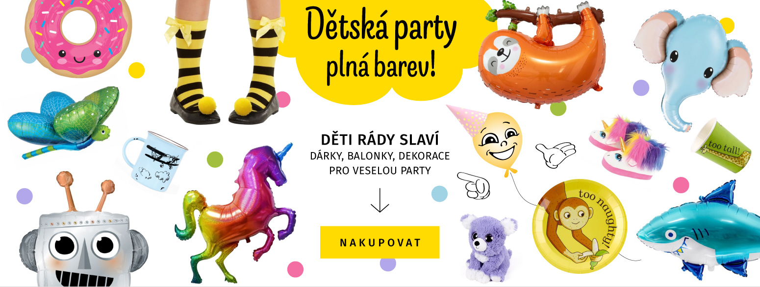 Party obchod | Party potřeby | Party věci - MojeParty.cz
