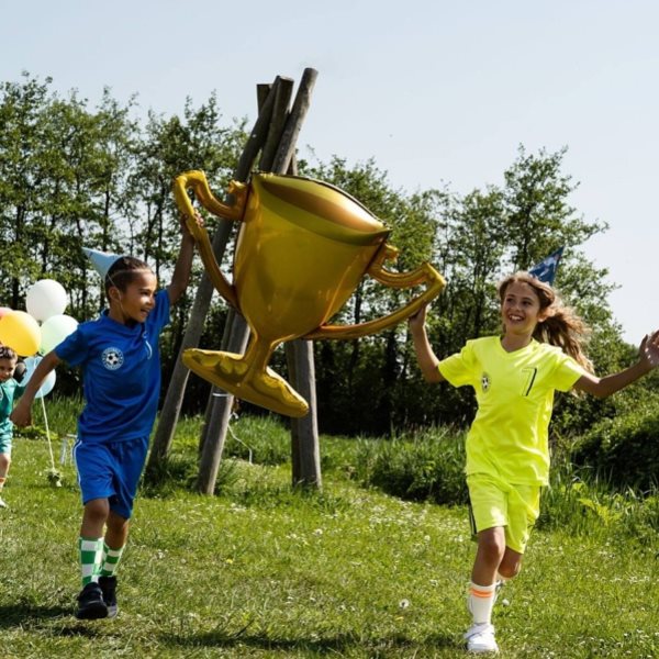 Balónek fóliový pohár šampionů 85x77 cm - MojeParty.cz