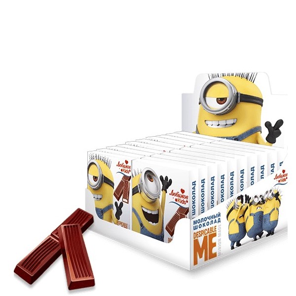 Čokoládové tyčinky Mimoni 50 g - MojeParty.cz