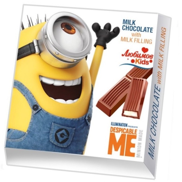 Čokoládové tyčinky Mimoni 50 g - MojeParty.cz