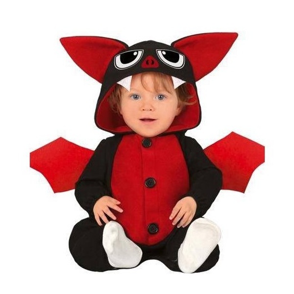 Halloween - Kostým dětský Netopýr červený - MojeParty.cz