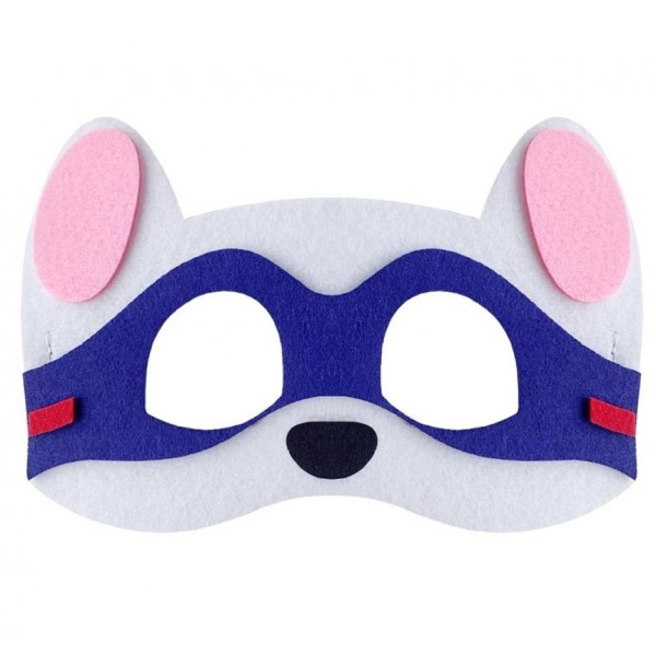 Maska filcová Psí superhrdina - MojeParty.cz