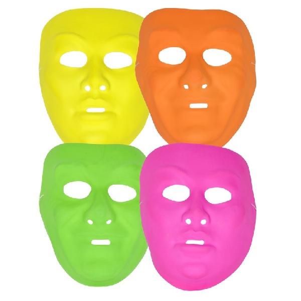 Maska neonová - MojeParty.cz
