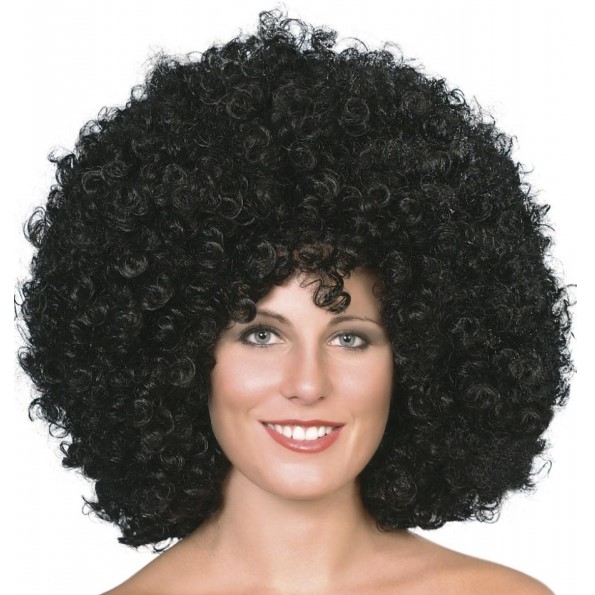 Paruka Maxi afro černá - MojeParty.cz
