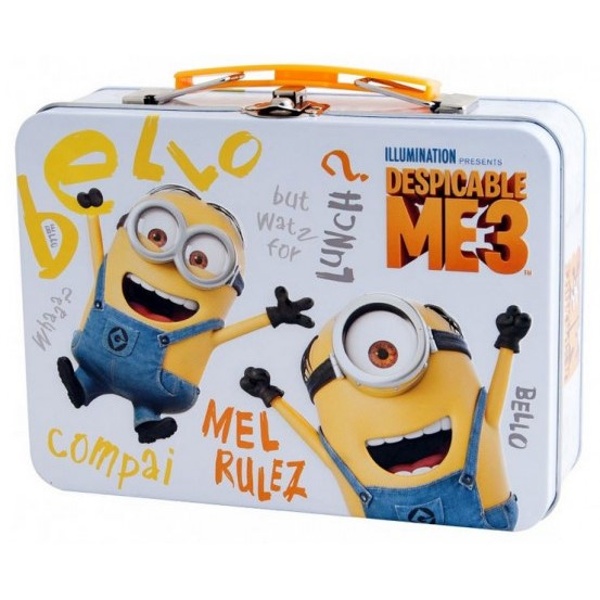 Mimoni party - Svačinový kufřík s cukrovinkami - MojeParty.cz