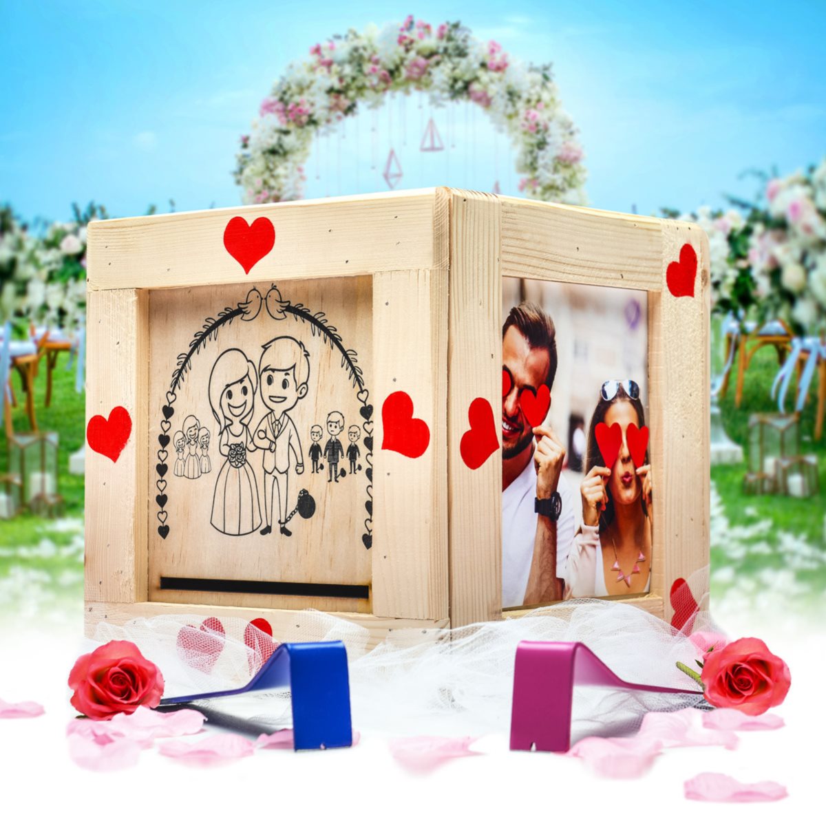 Svatební bedna - MojeParty.cz